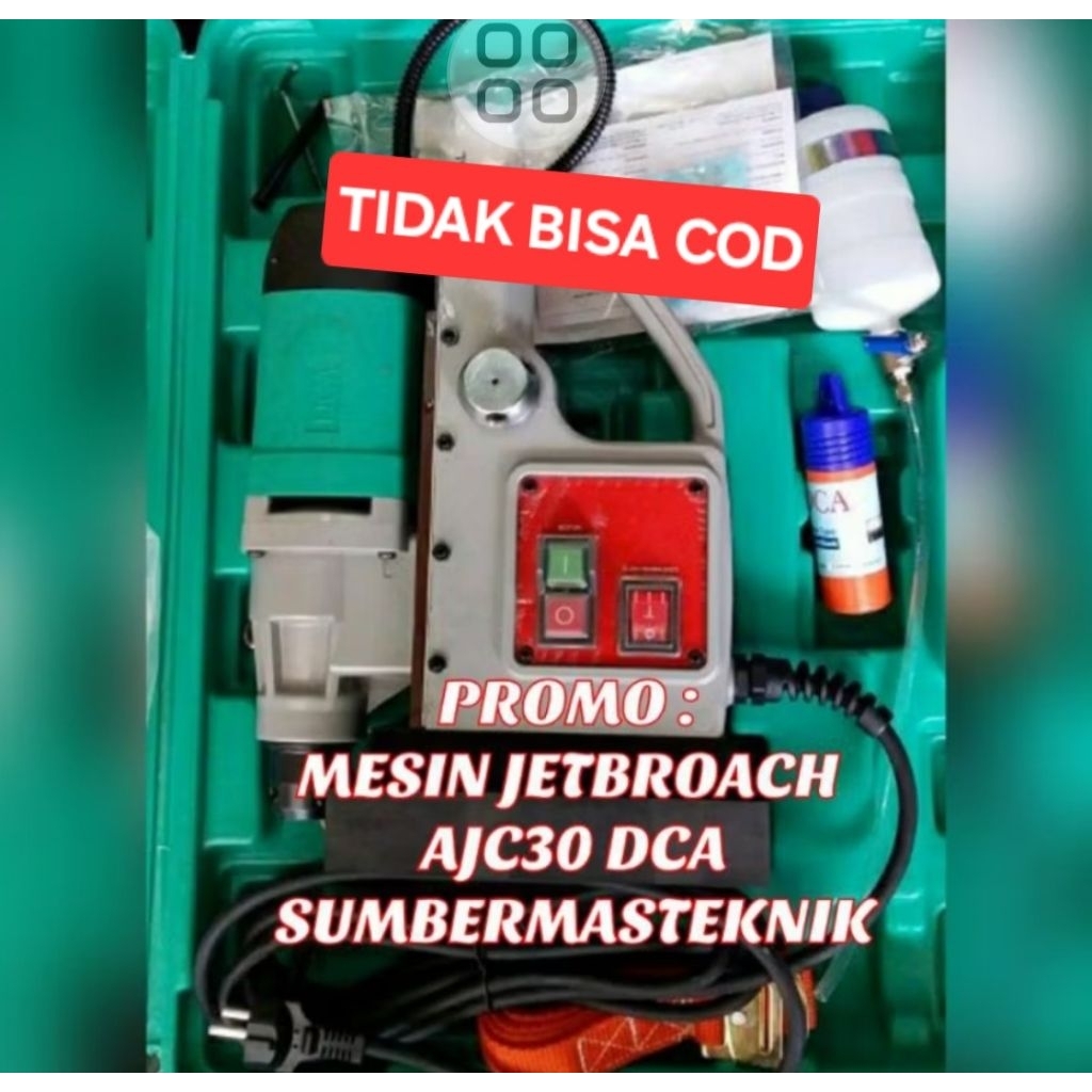 Jual BOR MAGNET BOR JETBROACH DCA AJC30 MAGNETIC DRILL DCA AJC 30 ...