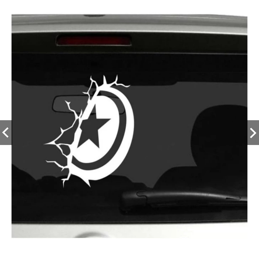 Jual STICKER LOGO CAPTAIN AMERICA LAPTOP MOTOR MOBIL CUTTING | Shopee ...