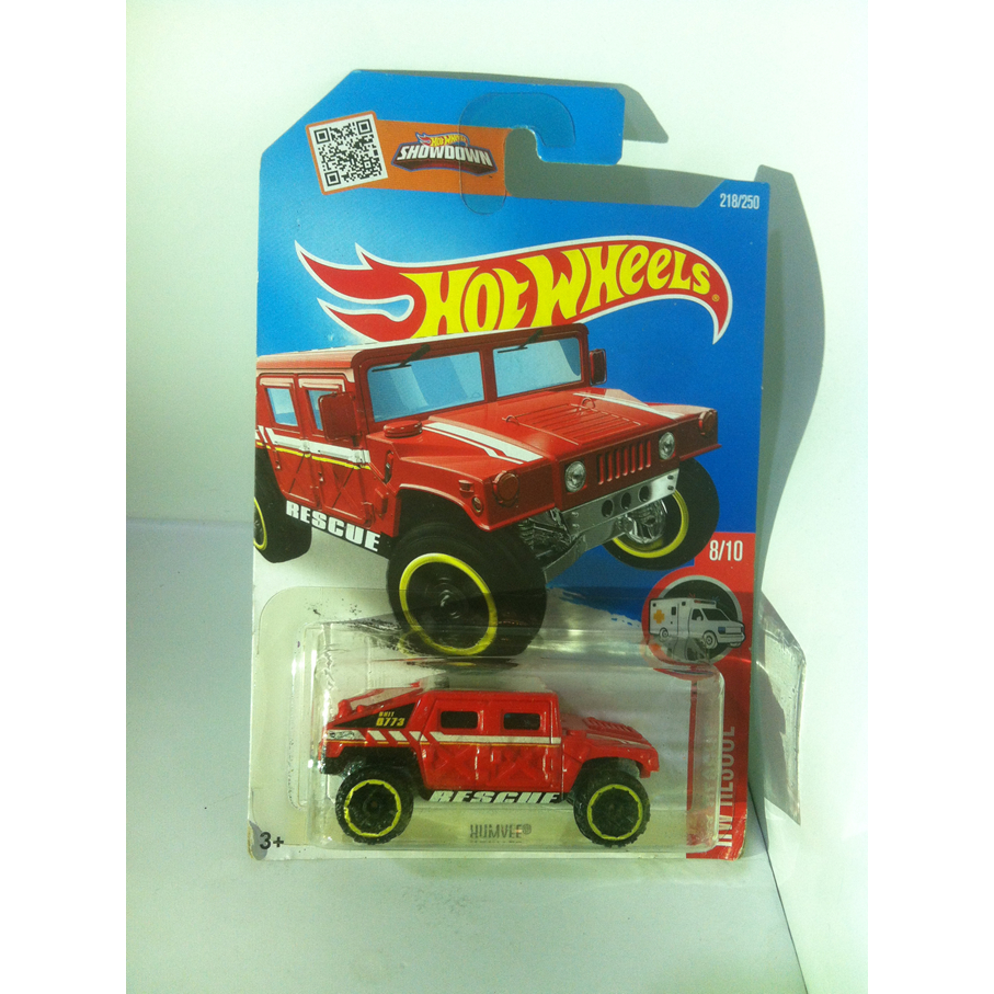 Jual Hot Wheels. 2016 HW Rescue Mini Collection - 8. Humvee. Red by ...