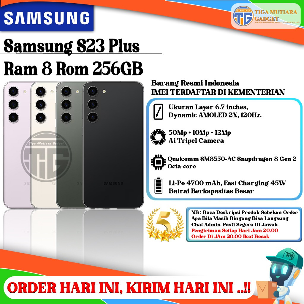 Jual Samsung S23 Plus Ram 8 Rom 256GB | Shopee Indonesia
