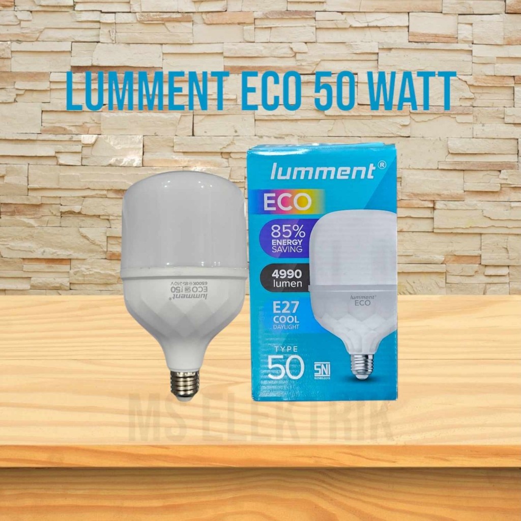 Jual LAMPU LUMMENT ECO / BHOLAM LED CAPSULE 50 WATT SUPER TERANG SNI ...