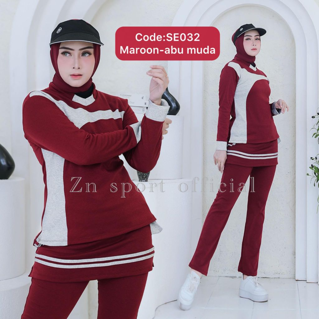 Jual Zn Sport-BAJU OLAHRAGA WANITA DEWASA PAKAIAN SENAM PEREMPUAN ...