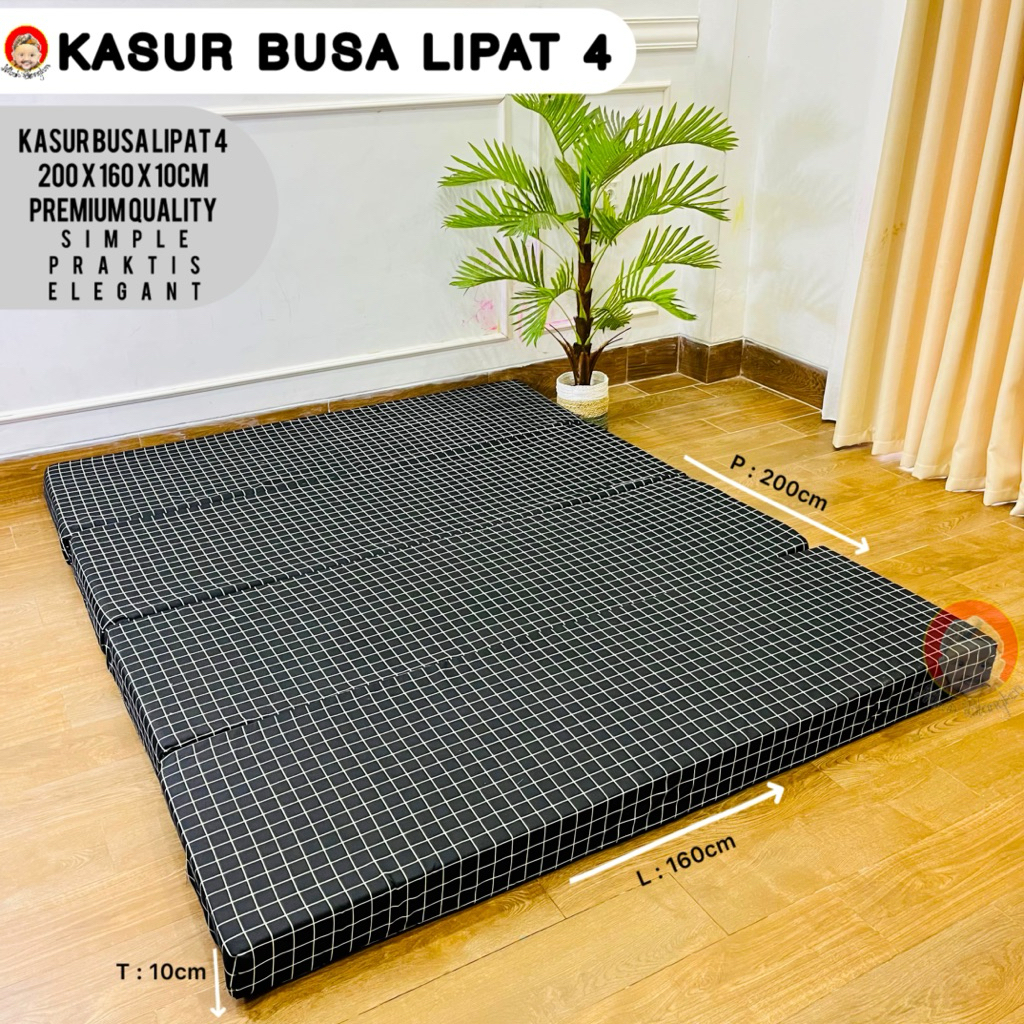 Jual Mbah Blangkon - KASUR BUSA LIPAT 4 TEBAL 10cm UK.200x160x10cm ...