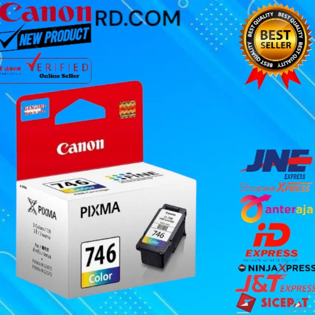 Jual TINTA CANON CL-746 COLOUR | Shopee Indonesia