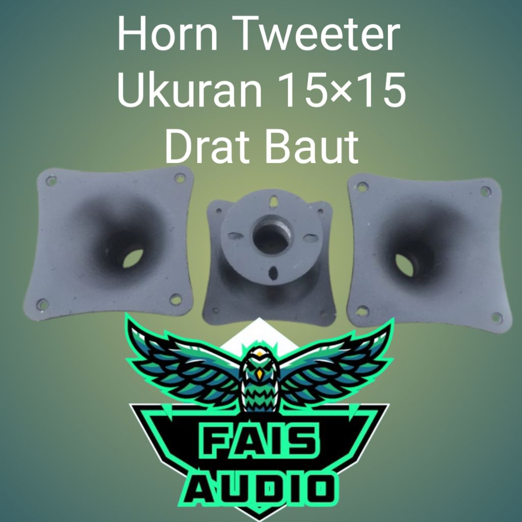 Jual Horn Tweeter, Horn tweeter ukuran 15×15, horn tweeter bahan ...