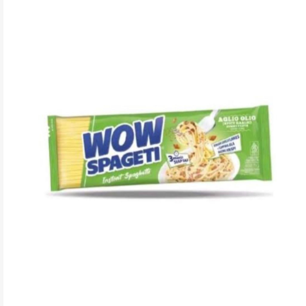 Jual [Isi 3/Isi 2] Wow Spageti Aglio Olio/Carbonara/Bolognese/Mi Wow ...
