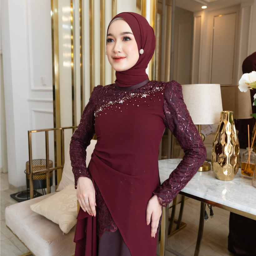 Jual MYLYF OFFICIAL - WELMA DRESS - MERMAID - GAUN - PANJANG - RESEPSI ...