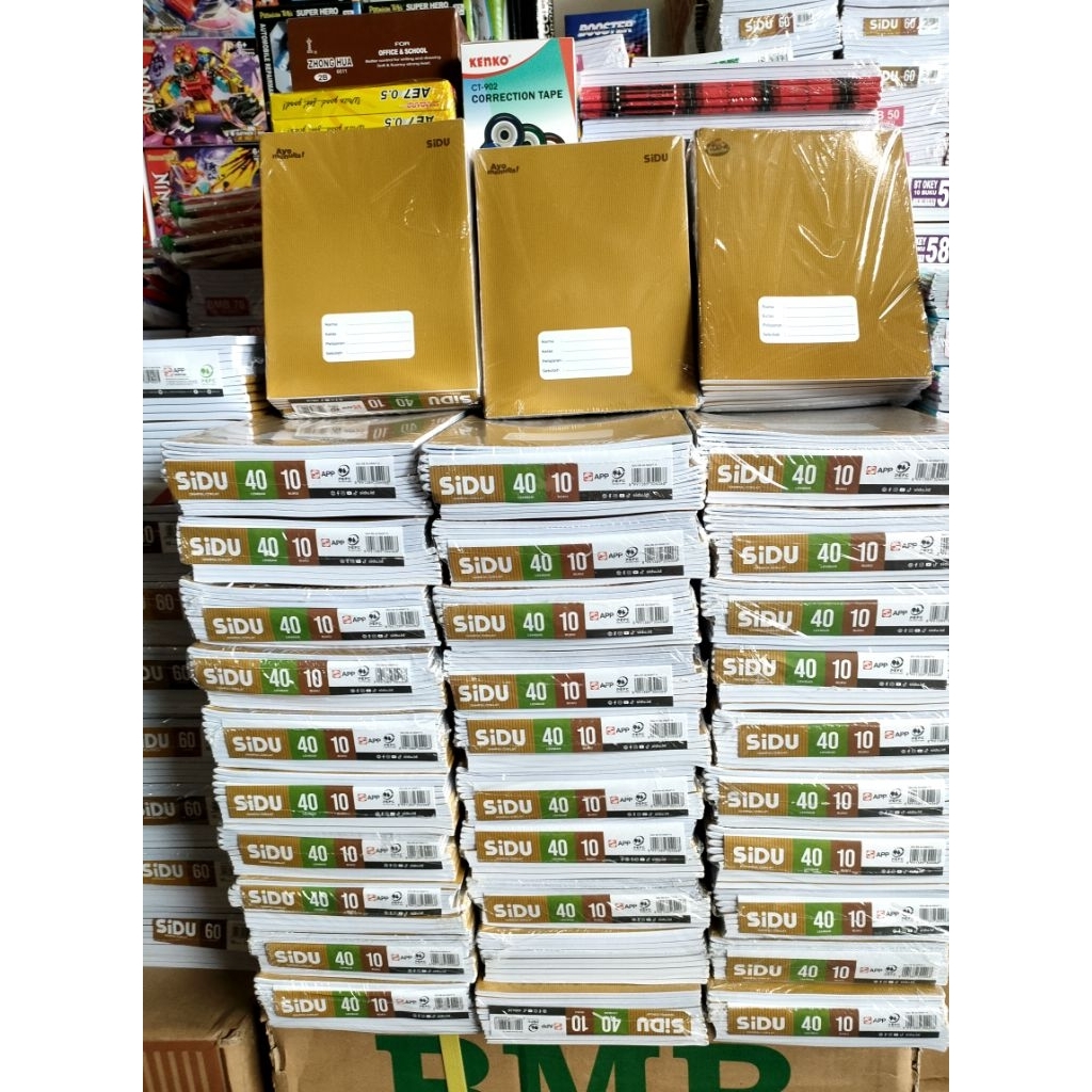 Jual Buku Tulis Sidu 40 Lembar (1 pak=10pcs) | Shopee Indonesia