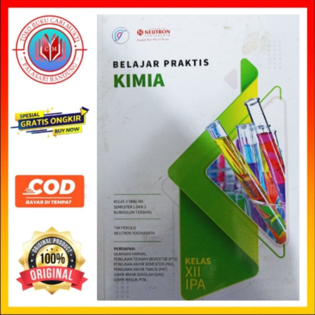 Jual BUKU BELAJAR PRAKTIS KIMIA UNTUK SMA/MA KELAS 3 KURIKULUM TERBARU ...