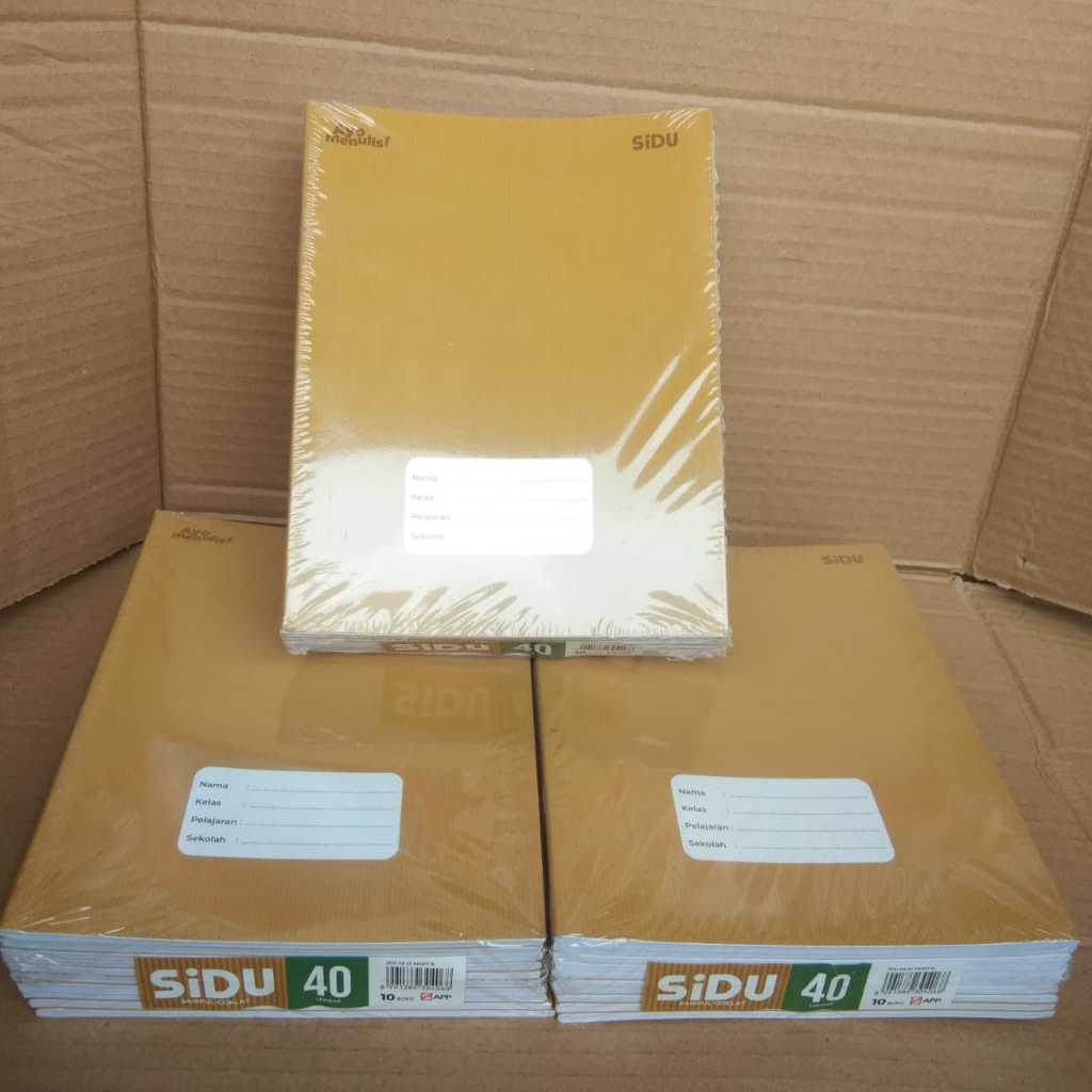 Jual Buku Tulis[10PCS] Sinar Dunia SIDU 40 Lembar 1 Pack | Shopee Indonesia