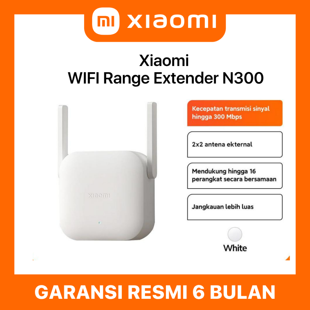 Jual Xiaomi Mi WIFI Range Extender N300 | Shopee Indonesia