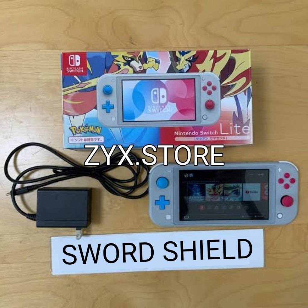 Jual NINTENDO SWITCH LITE SWORD & SHIELD 128GB 2BOOT (OFW & CFW ...