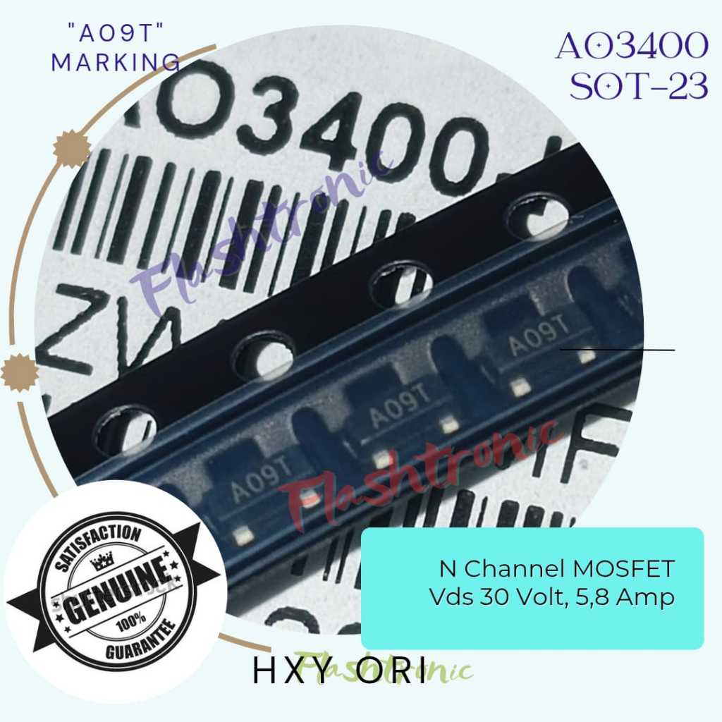 Jual AO3400A SOT-32 Mosfet transistor Marking A09T | Shopee Indonesia