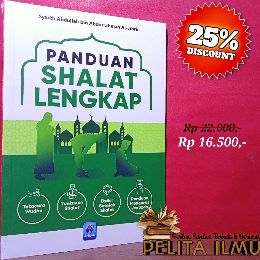 Jual Buku Panduan Shalat Lengkap 3 In 1 - Tuntunan Sholat Disertai ...