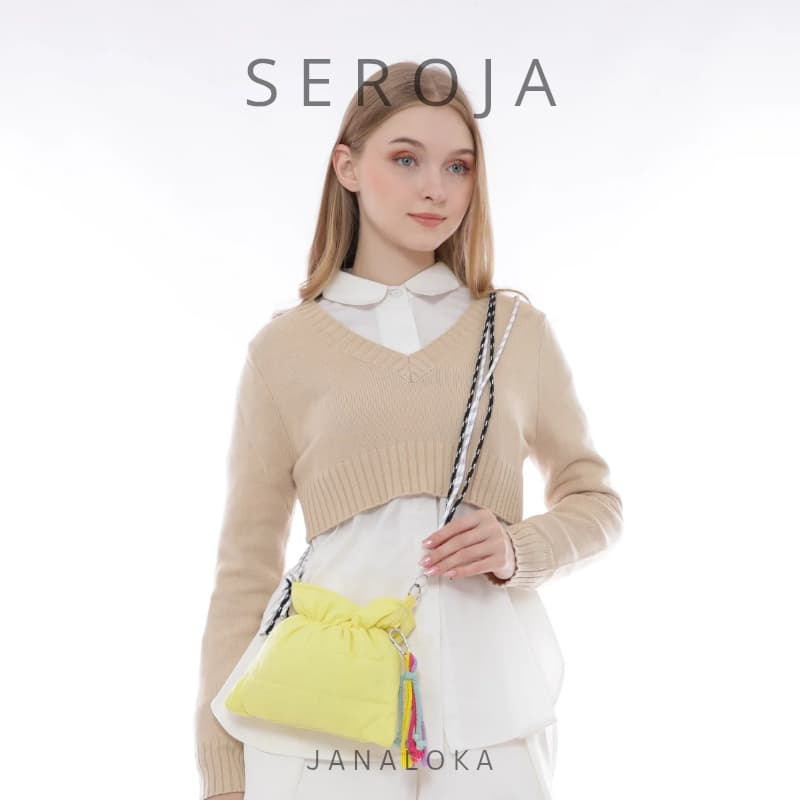 Jual JANALOKA Seroja Puffy Sling Bag | Shopee Indonesia
