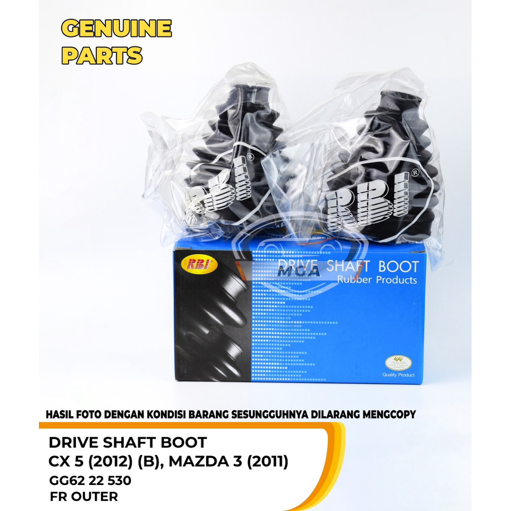 Jual KARET AS RODA LUAR / DALAM - BOOT CV JOINT IN / OUT MAZDA CX-5 CX5 ...
