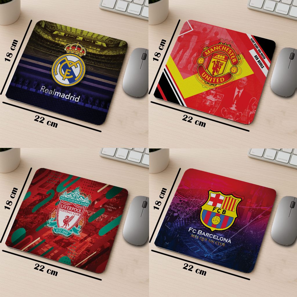 Jual Mousepad Custom Club Bola | Manchester United / Liverpool ...