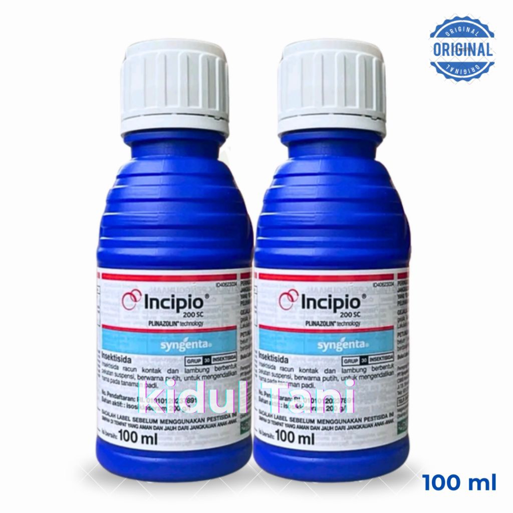 Jual INCIPIO 200 SC 100ML INSEKTISIDA ORIGINAL SYNGENTA ampuh basmi hama ulat, penggerek batang ...