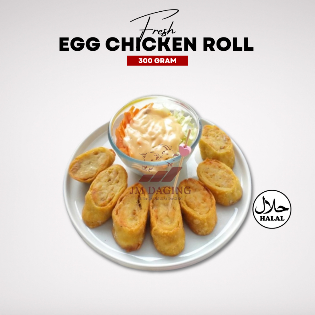 Jual Egg Chicken Roll Bento Frozen / Egg Roll isi 3 lonjor | Shopee ...