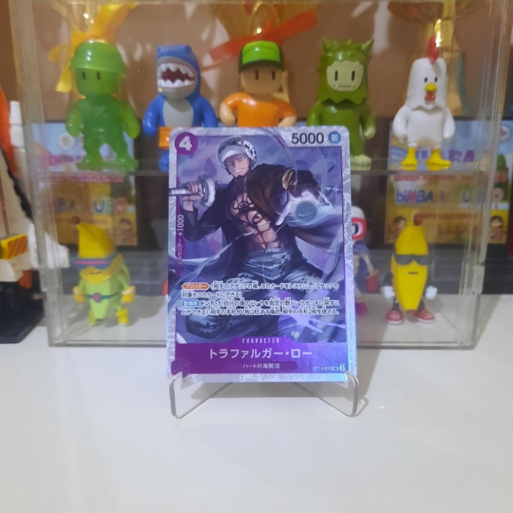 Jual kartu one piece trafalgar law ST10-010 SR | TCG one piece | Shopee Indonesia