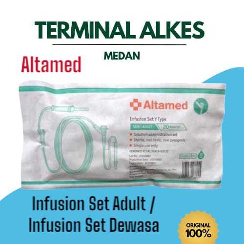 Jual Infusion Set Adult Standart Y Type Infus Dewasa Per PCS - Altamed ...