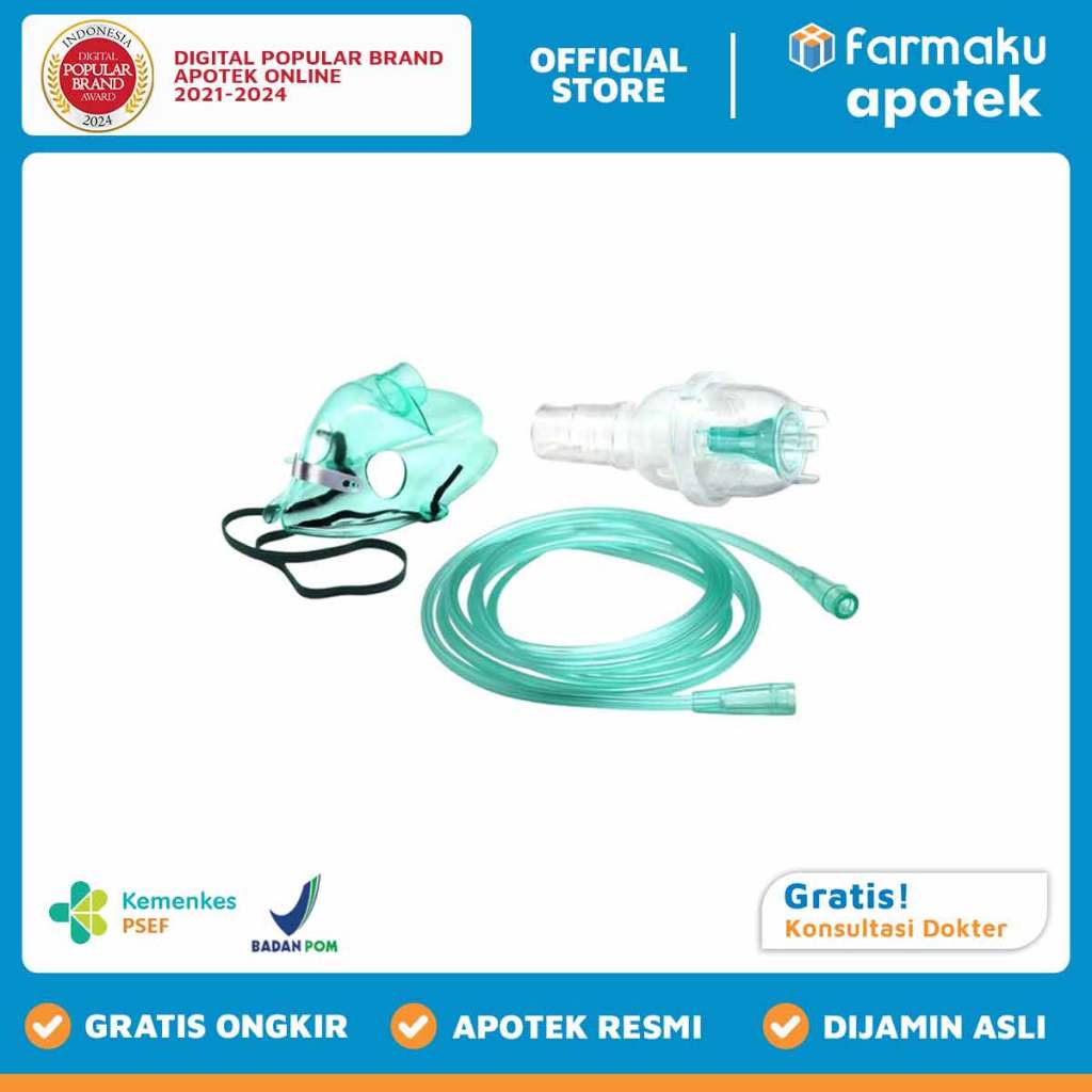 Jual Besmed Nebulizer Mask Child Masker Nebu Anak 1 Pcs - PSG | Shopee ...