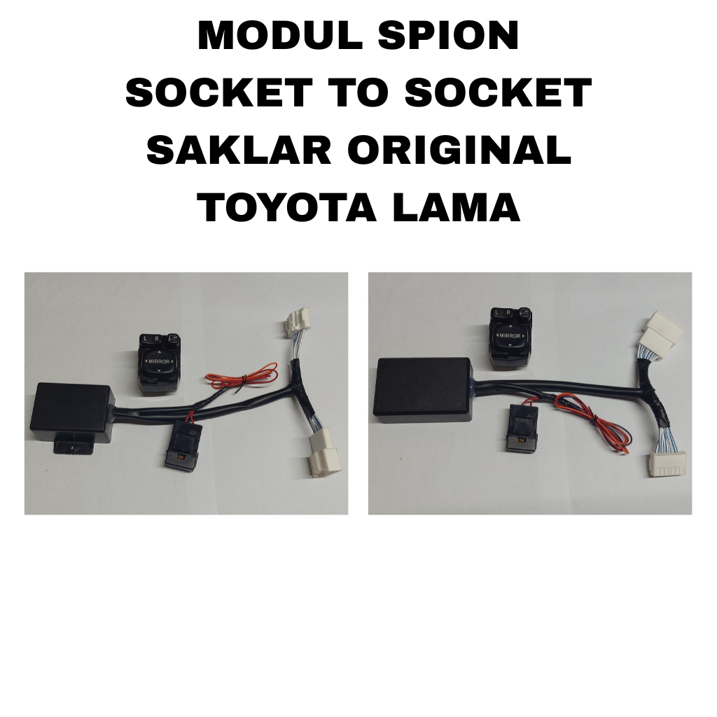 Jual MODUL SPION SAKLAR ORIGINAL SOKET TOYOTA LAMA+SAKLAR /RETRACT ...