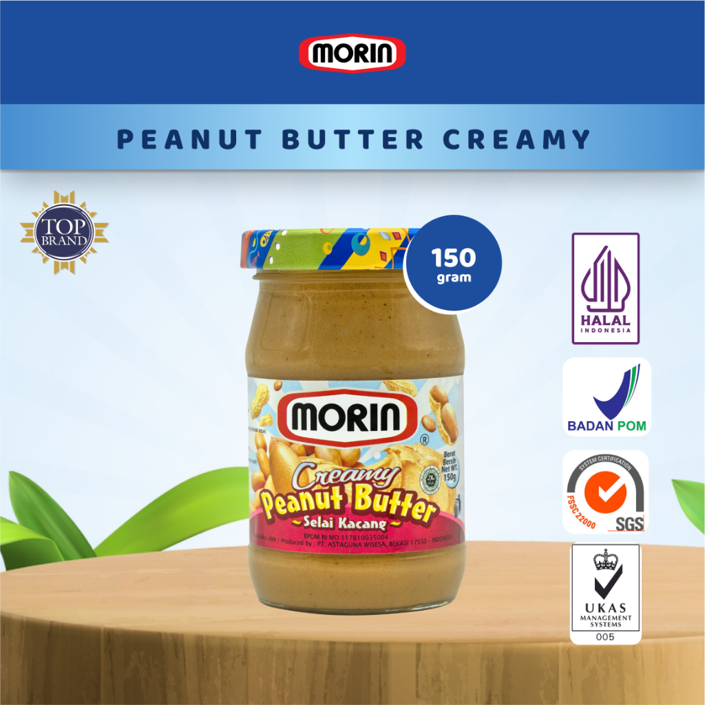 Jual Morin Peanut Butter Creamy 150 Gr - Selai Kacang | Shopee Indonesia