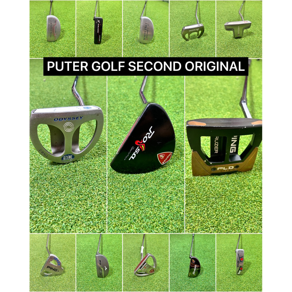 Jual Putter Golf Odyssey & Putter Golf Taylormade Second Original ...