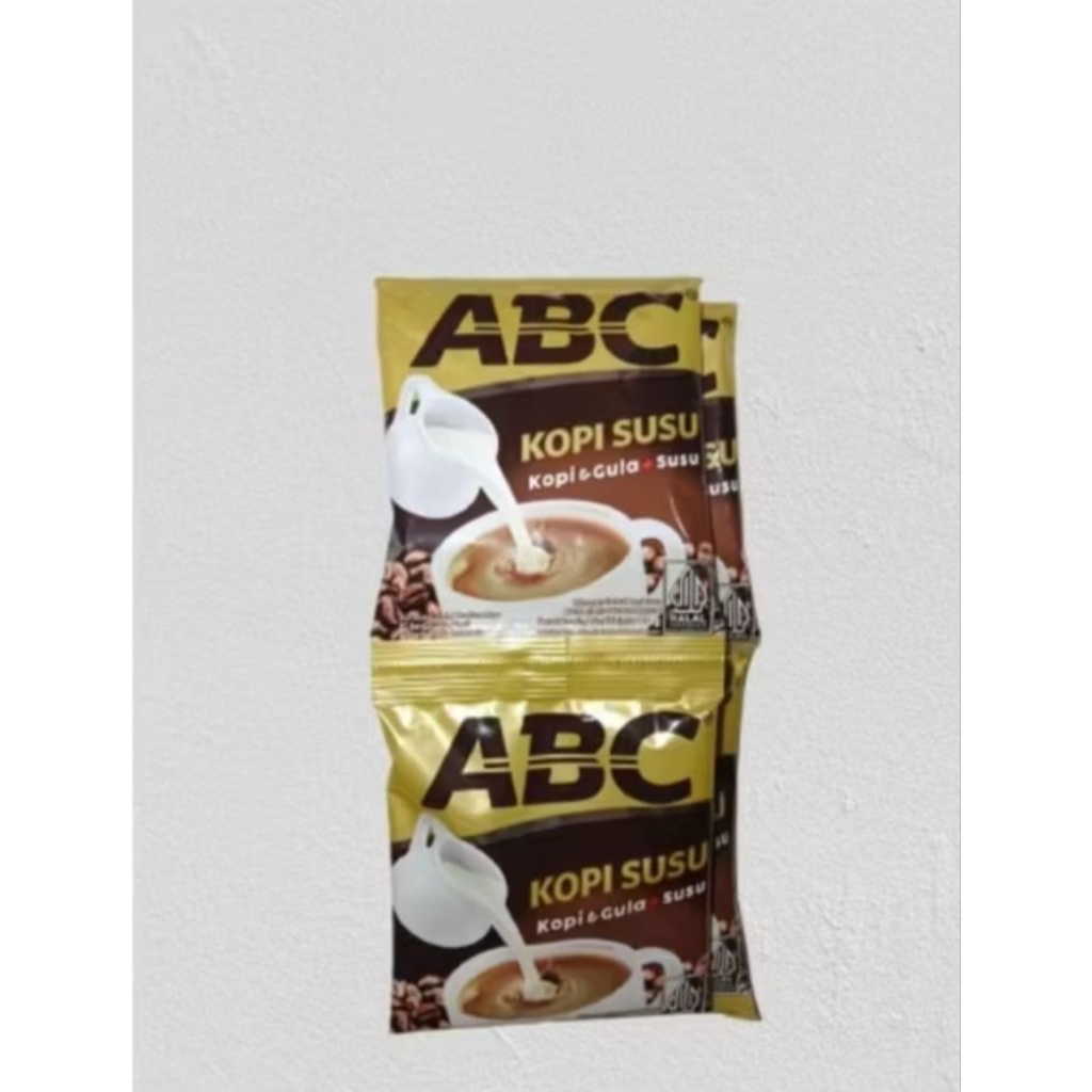Jual ABC SUSU KOPI&SUSU+GULA SACHET 30g 1 DUS ISI 12 RENCENG(1renceng isi 10 sachet) | Shopee ...