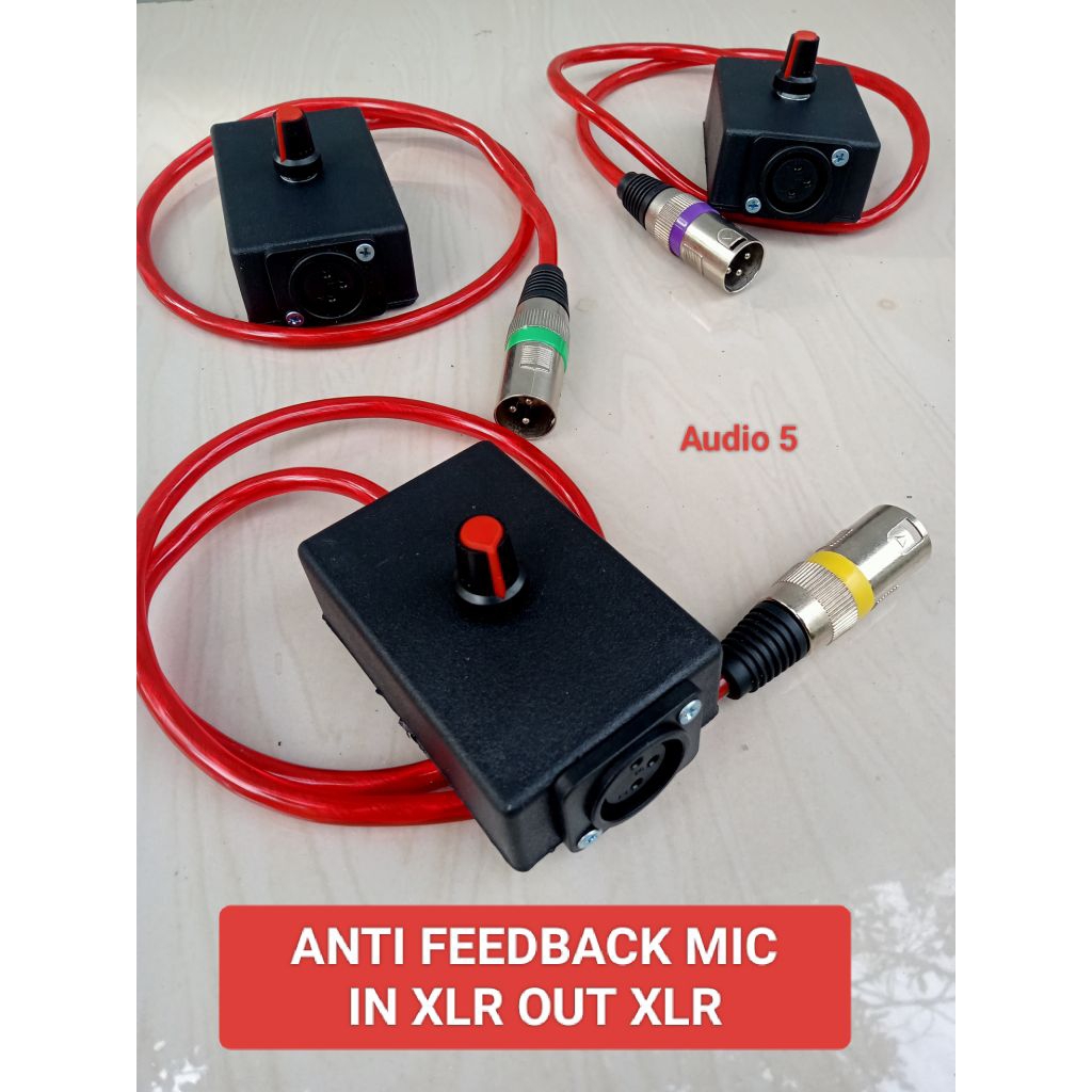 Jual ALAT ANTI FEEDBACK MIC XLR | Shopee Indonesia