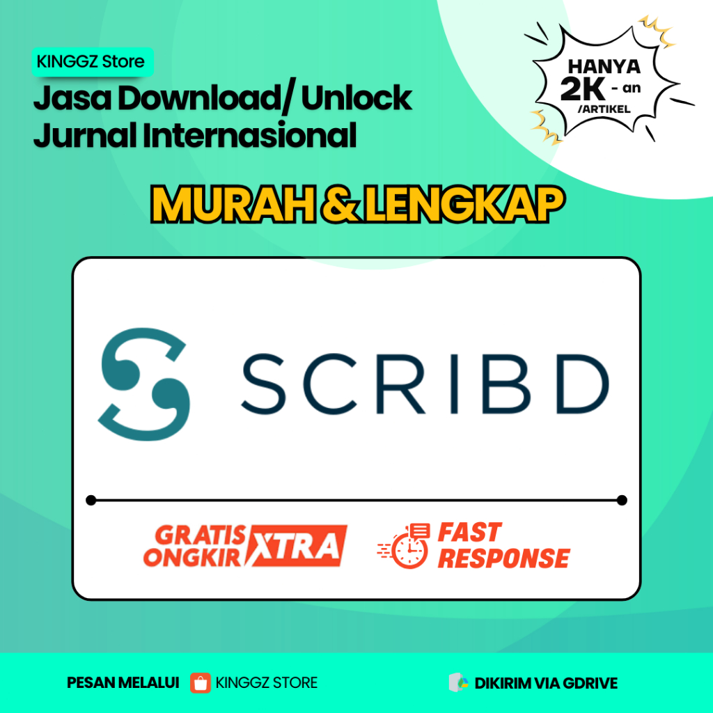 Jual Scribd Unlock - Download Jurnal Internasional Scribd | Journal ...