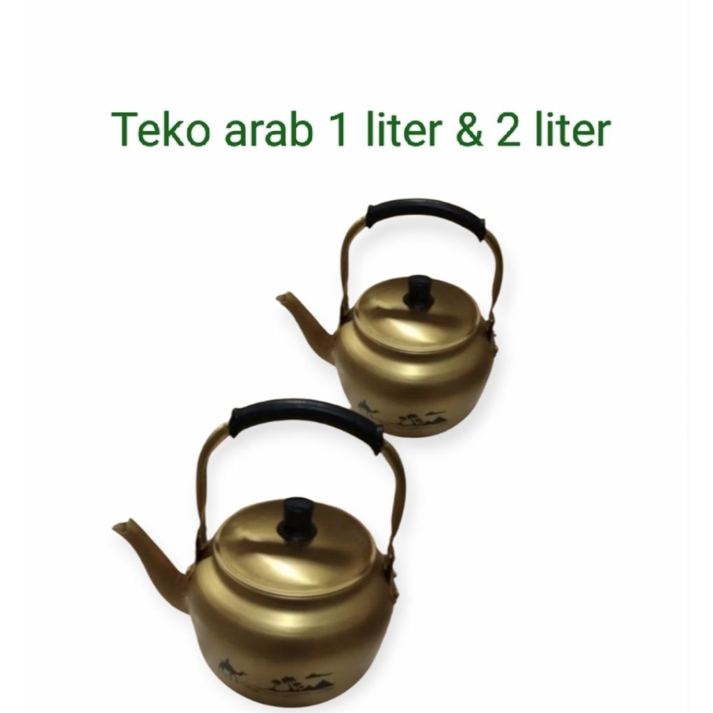 Jual teko arab ZAMZAM warna emas 1 & 2 Liter | Shopee Indonesia
