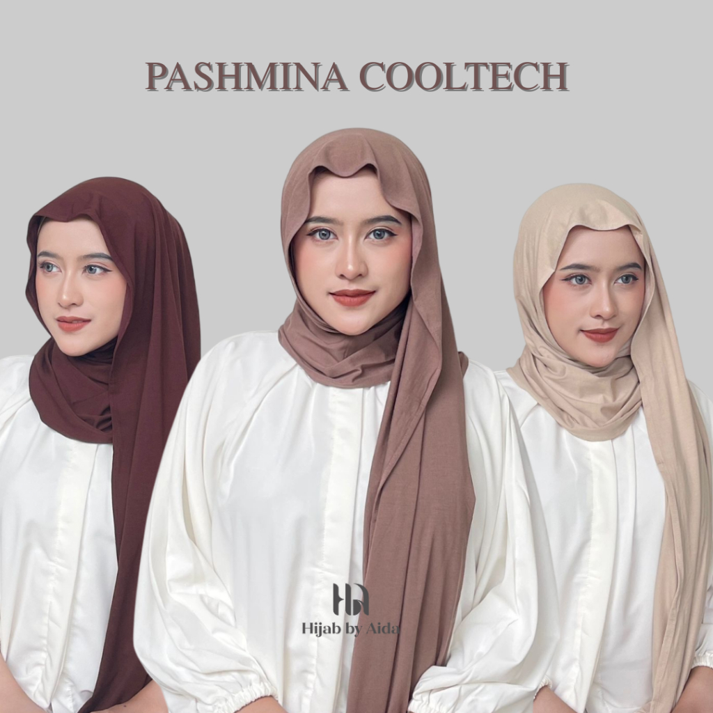 Jual Pashmina Kaos Rayon Viscose Airflow Cooltech Adem | Shopee Indonesia
