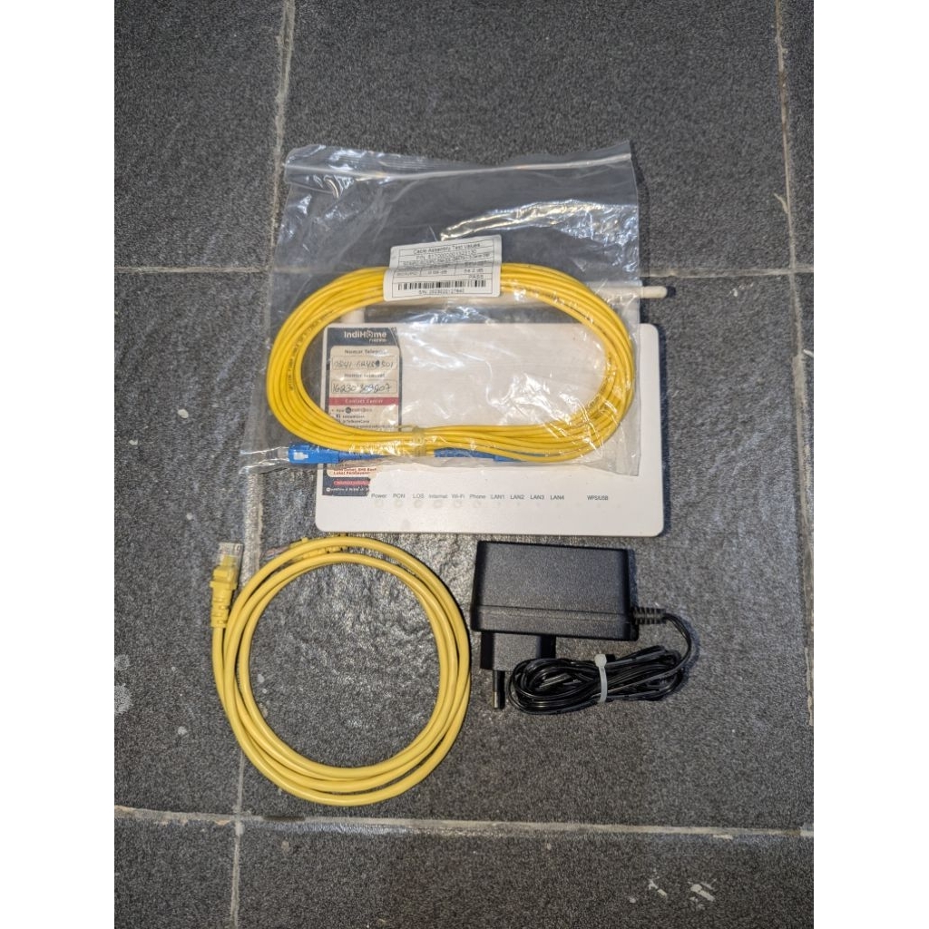Jual MODEM ONT AKSES POINT ZTE ZXHN F609 V2 FULL SET | Shopee Indonesia