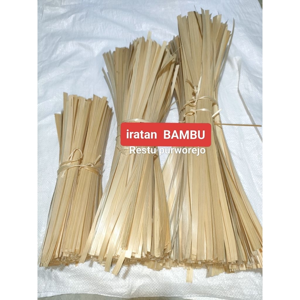 Jual iratan Bambu Tipis Halus isi=100pcs P:20 cm - P: 70 cm Bahan ...