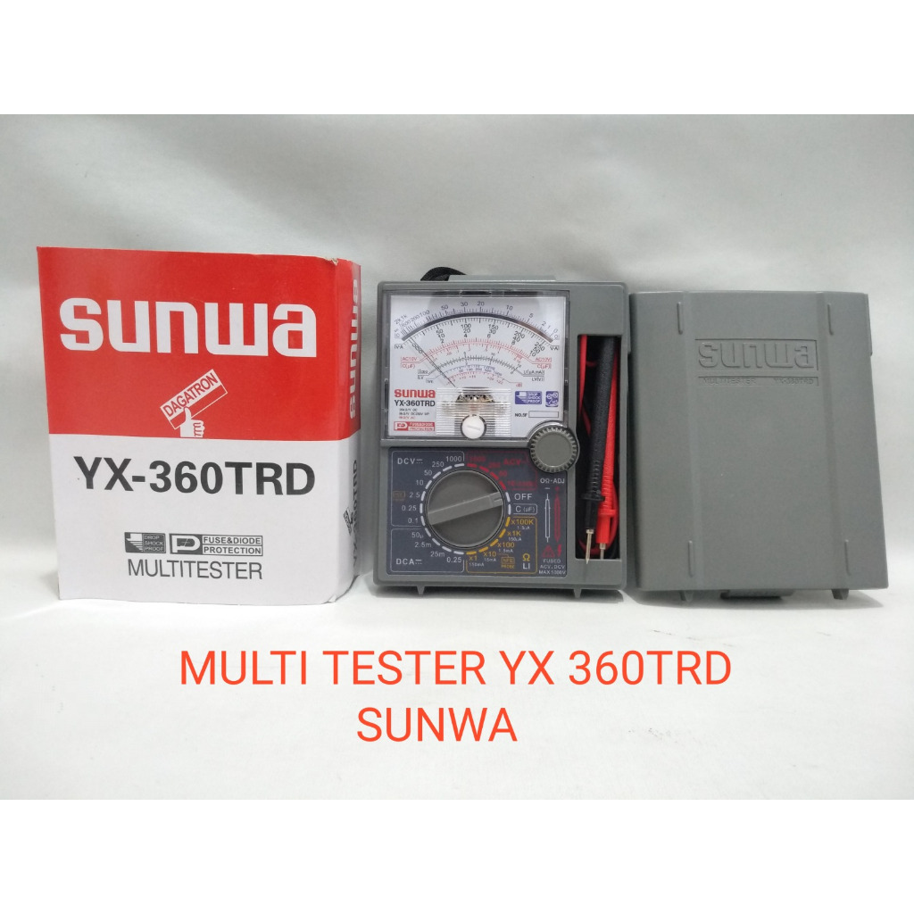 Jual MULTI TESTER YX 360TRD SUNWA | Shopee Indonesia