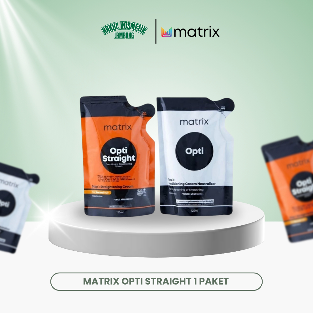 Jual MATRIX Opti Straight Mini Sachet RESISTAT 125 ml (1 Paket ...