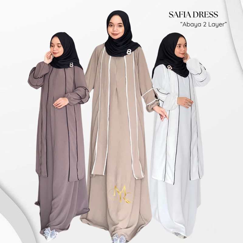 Jual ABAYA SAFIA AIRFLOW PREMIUM ABAYA LORI CASUAL MODEL TERBARU ...