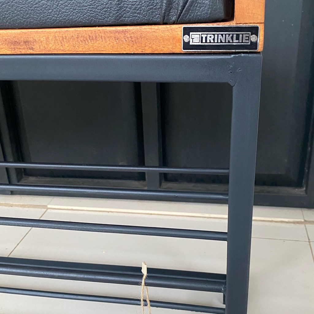 Jual Bench - rak sepatu industrial dengan jok | Shopee Indonesia