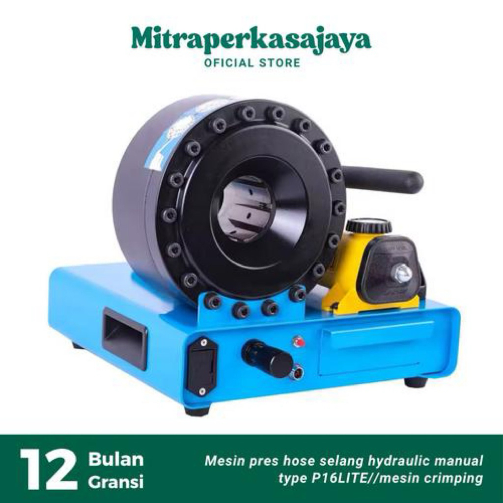 Jual Mesin pres hose selang hydraulic manual type P16LITE//mesin ...