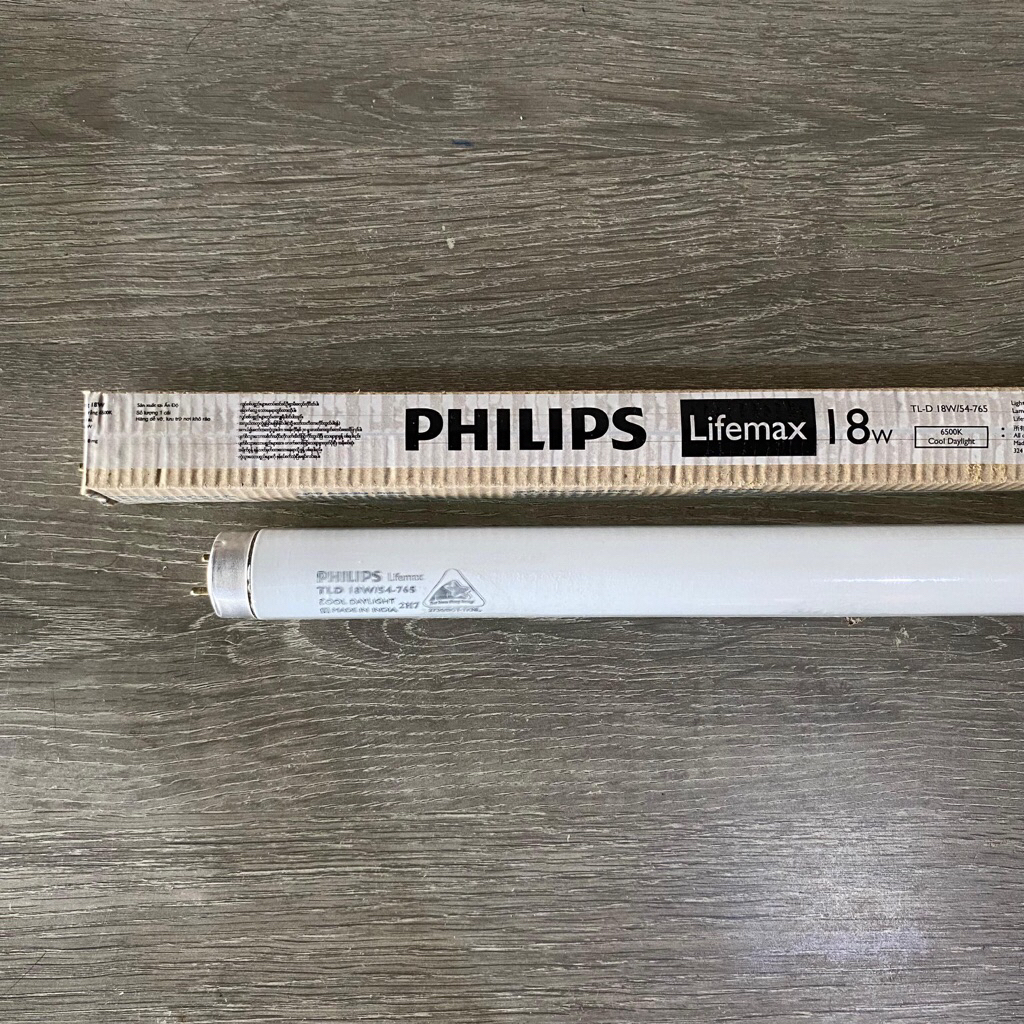 Jual Philips lifemax TL 18w putih ( harga termasuk bubblewrap ...