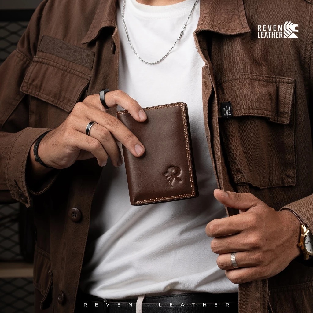 Jual [BONUS Dompet STNK] Original Dompet Pria Kulit Sapi Asli REVEN ...