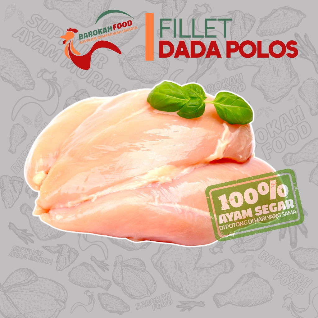 Jual DAGING FILLET DADA AYAM FILET FRESH /1Kg | Shopee Indonesia