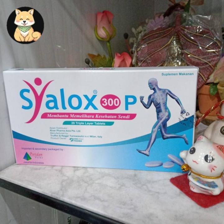 Jual Syalox 300P Hyaluronic Acid + Boswellia Serata for Joint Health ...