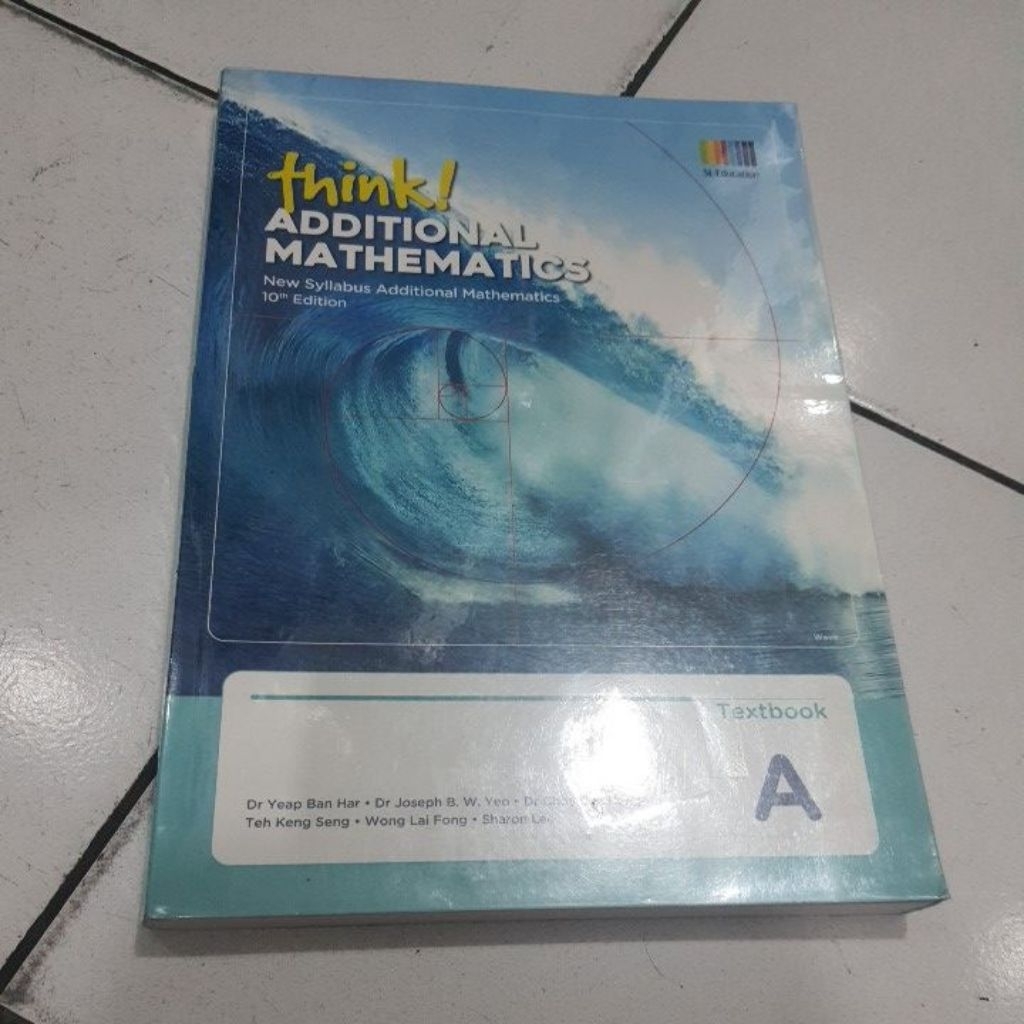 Jual buku Think additional mathematics new syllabus 10th edition ...