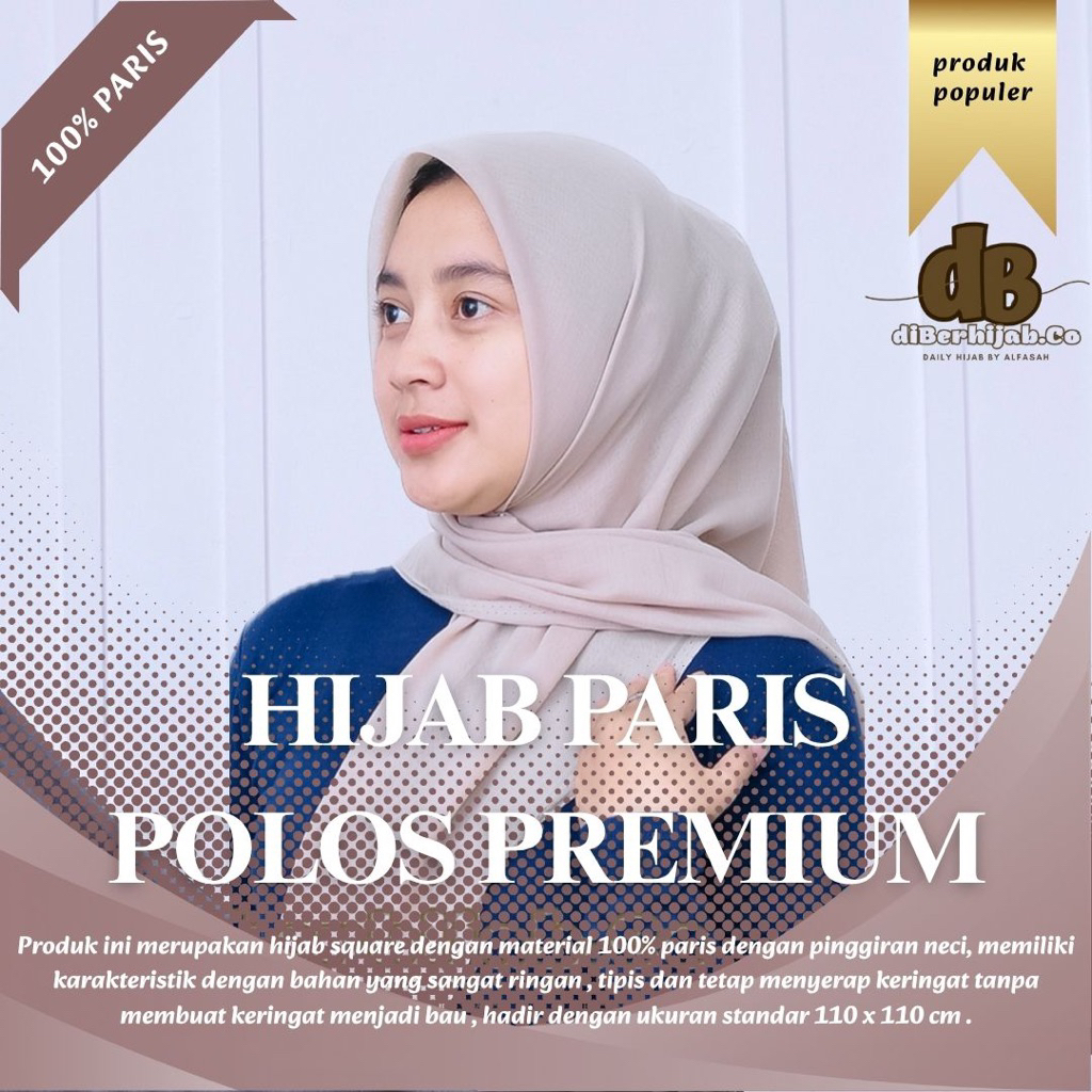 Jual HIJAB PARIS JADUL PREMIUM FREE JARUM PENTUL [BERHIJABCO] | Shopee ...