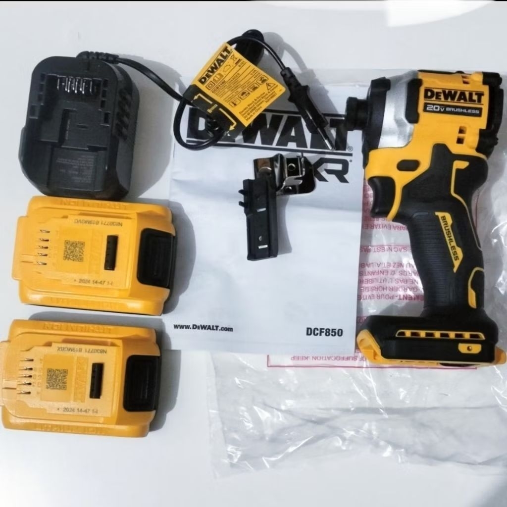 Jual Dewalt dcf850 impact driver cordless 20v | Shopee Indonesia