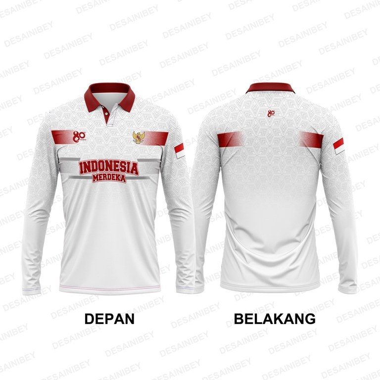 Jual Baju Kaos Pria Agustus 2025 HUT RI-80 /Jersey HUT RI Ke 80 / Kaos 17 Agustus Art-29 ...