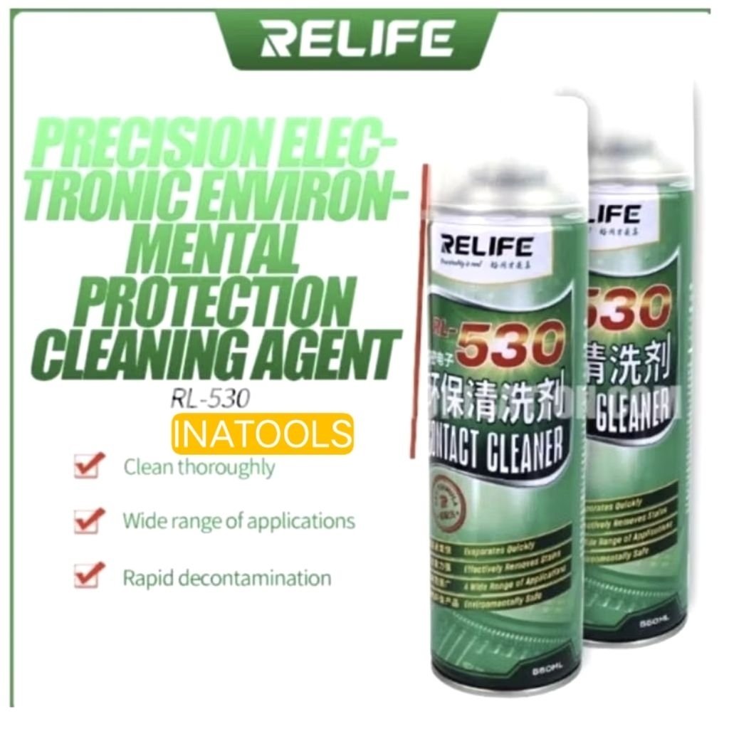 Jual [INATOOL ] CONTACT CLEANER RELIFE RL-530 550MO - CAIRAN PEMBERSIH ...